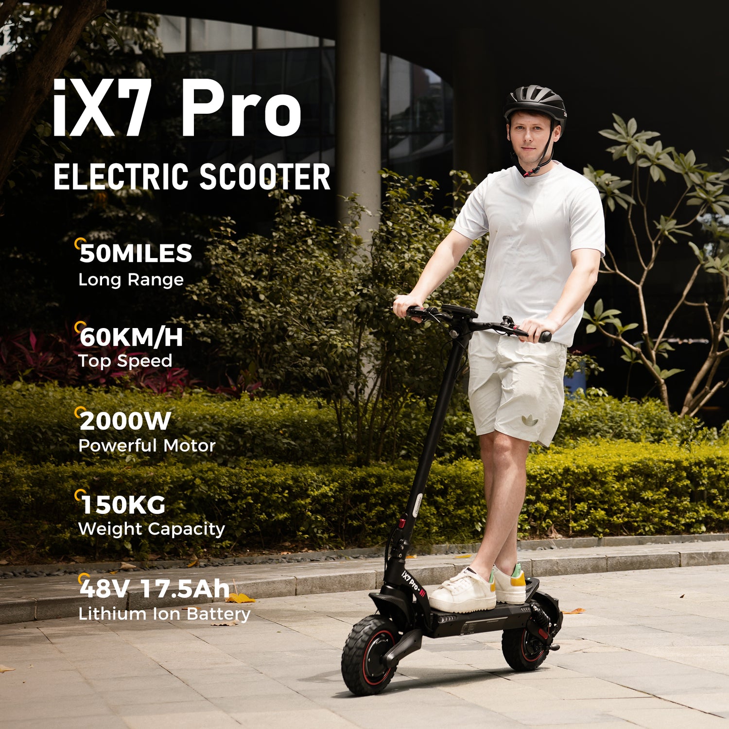 Electric scooter: iScooter iX7 Pro 2x1000W – Iscooter-France