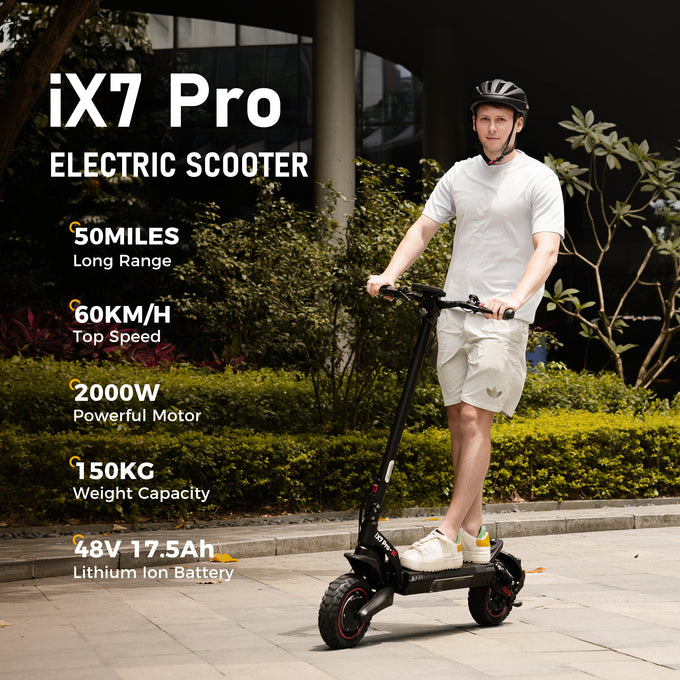 Electric scooter: iScooter iX7 Pro 2x1000W – Iscooter-France