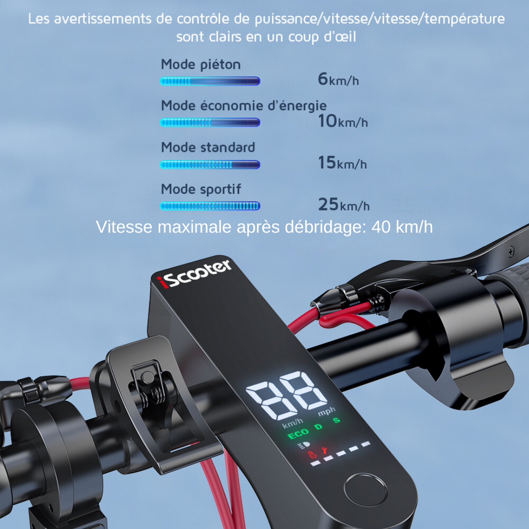 Trottinette électrique: iScooter i10 650W – Iscooter-France